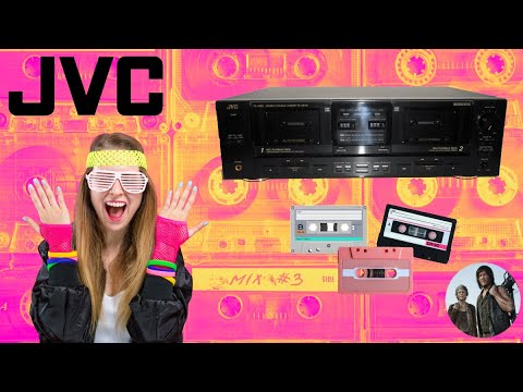 Deck JVC Autoreversible TD-W801 (01) - YouTube
