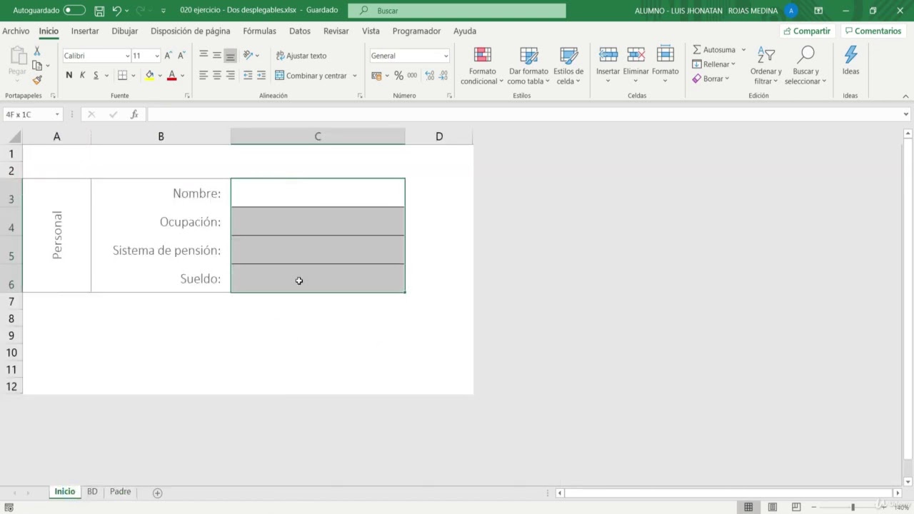 28. Ejercicio propuesto Dos Combobox - YouTube