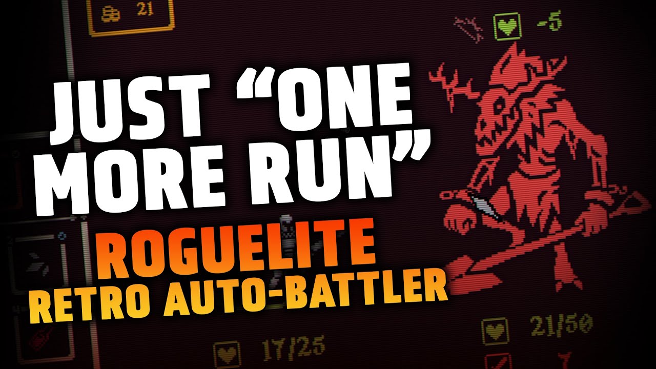 This Roguelite Retro Auto-Battler is ADDICTING AF | He is Coming - YouTube
