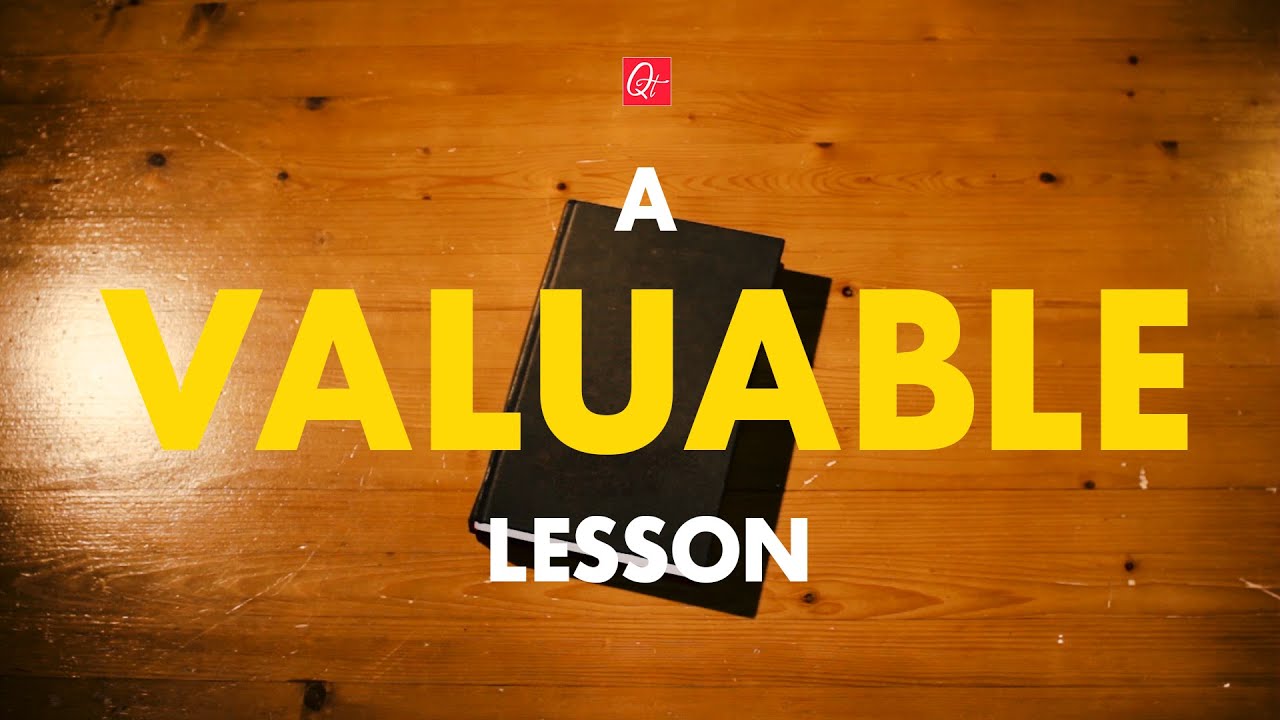 A VALUABLE LESSON YouTube a-valuable-lesson-youtube