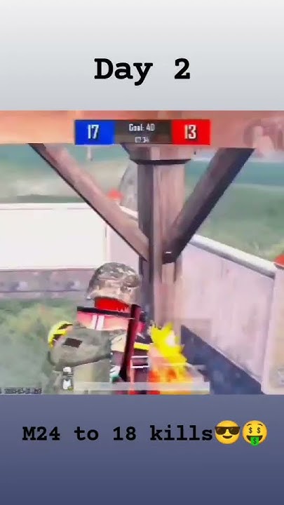 Day-2 journey from noob to pro 1 month sniper challenge|| full video in description #shorts # ...