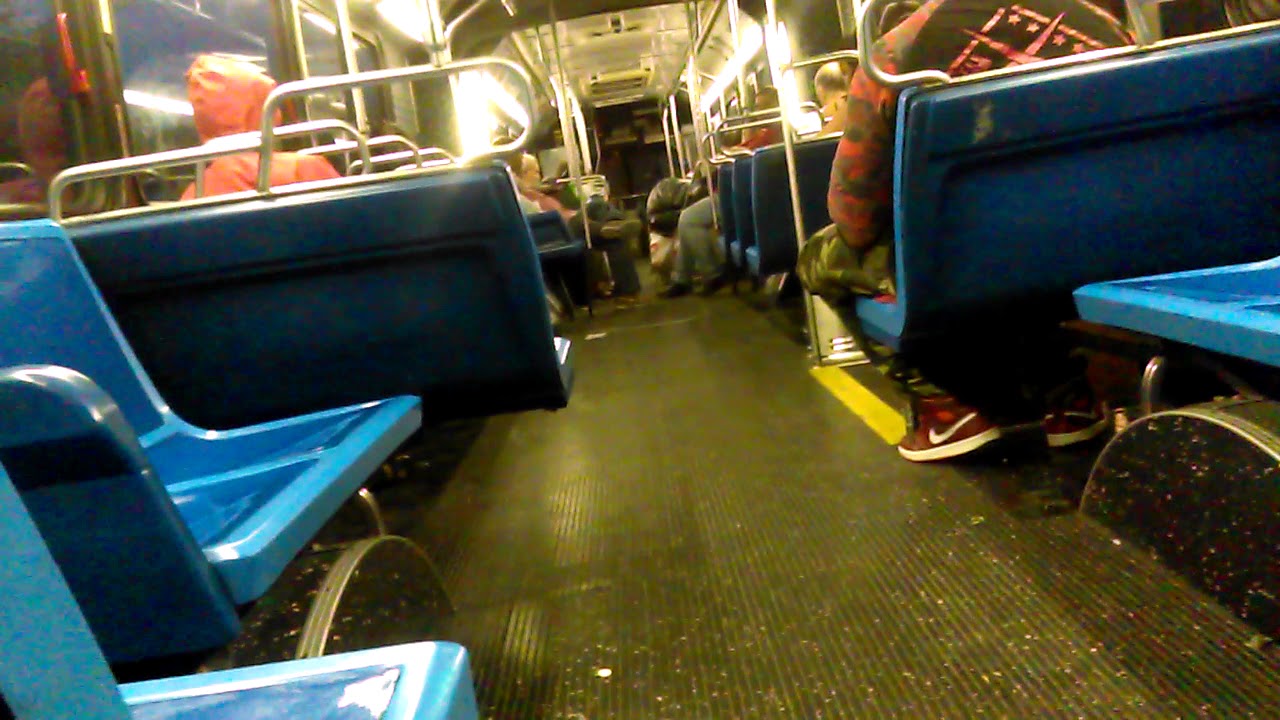 Riding Inside 2004 New Flyer D60HF #5758 on Bx5 - YouTube