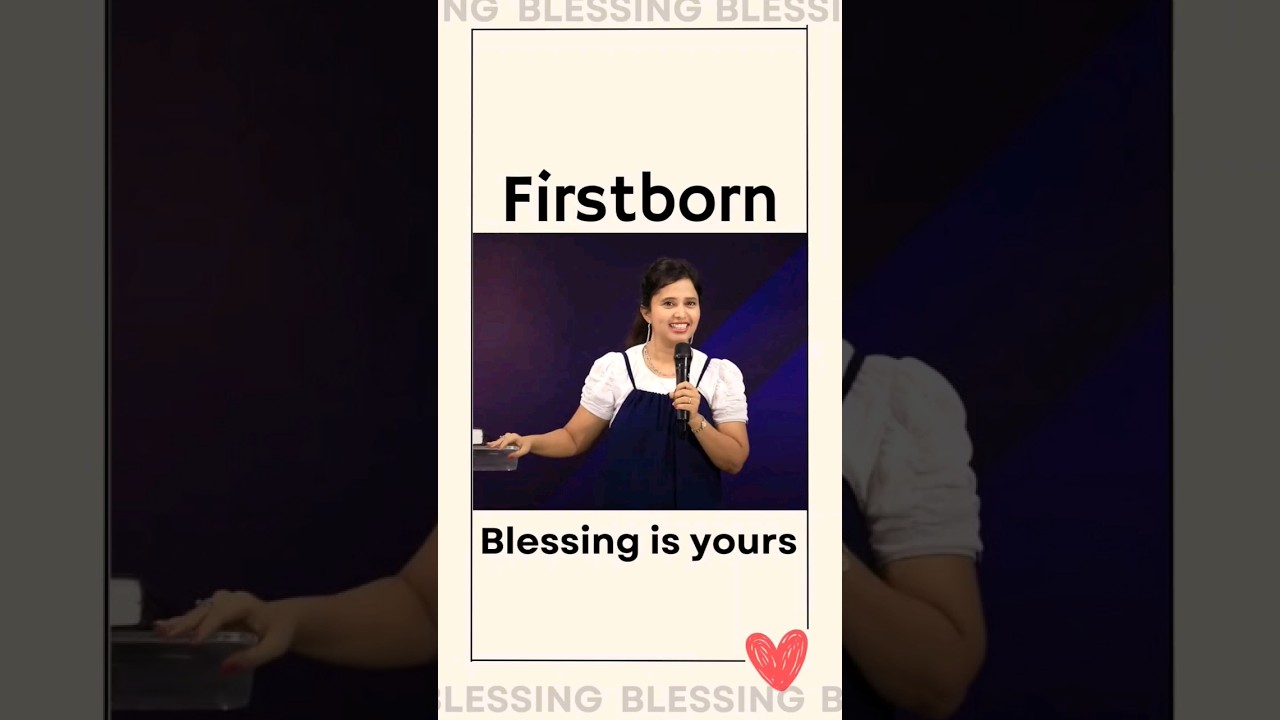 First born blessing is yours ! - YouTube