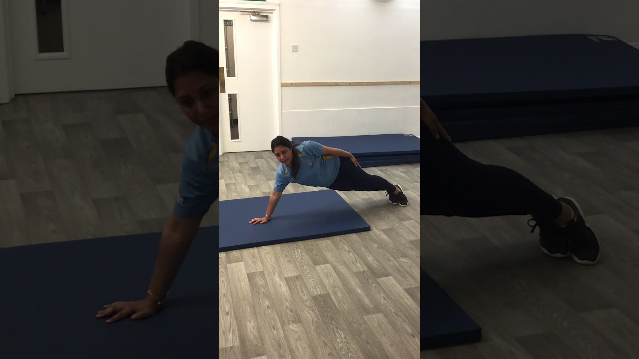 Side plank Demo - YouTube