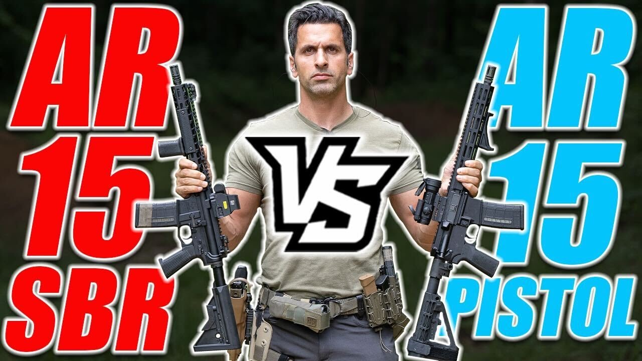 AR-15 SBR vs AR-15 Pistol - YouTube
