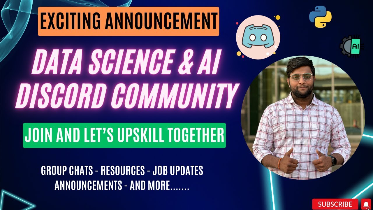 Big Update for Data & AI Community Discord | Join My Data & Ai ...