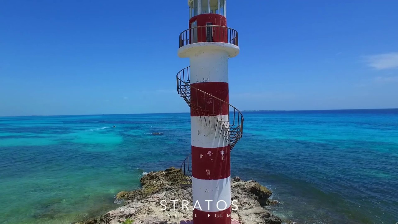 Faro Punta Cancun - Mexico - YouTube