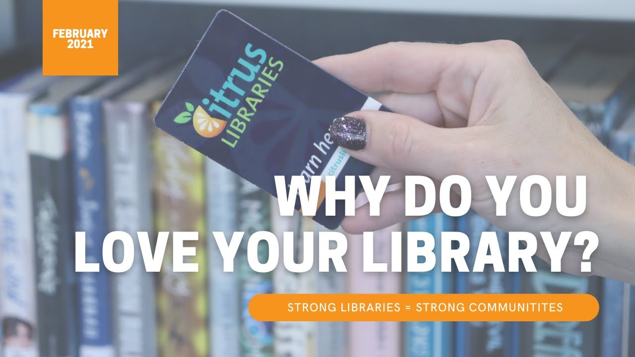 Why Do You Love Your Library? - YouTube