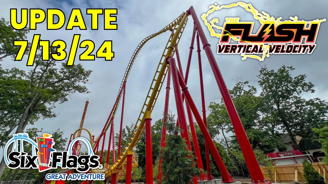 Flash: Vertical Velocity Update 7/13/24! | Six Flags Great Adventure ...