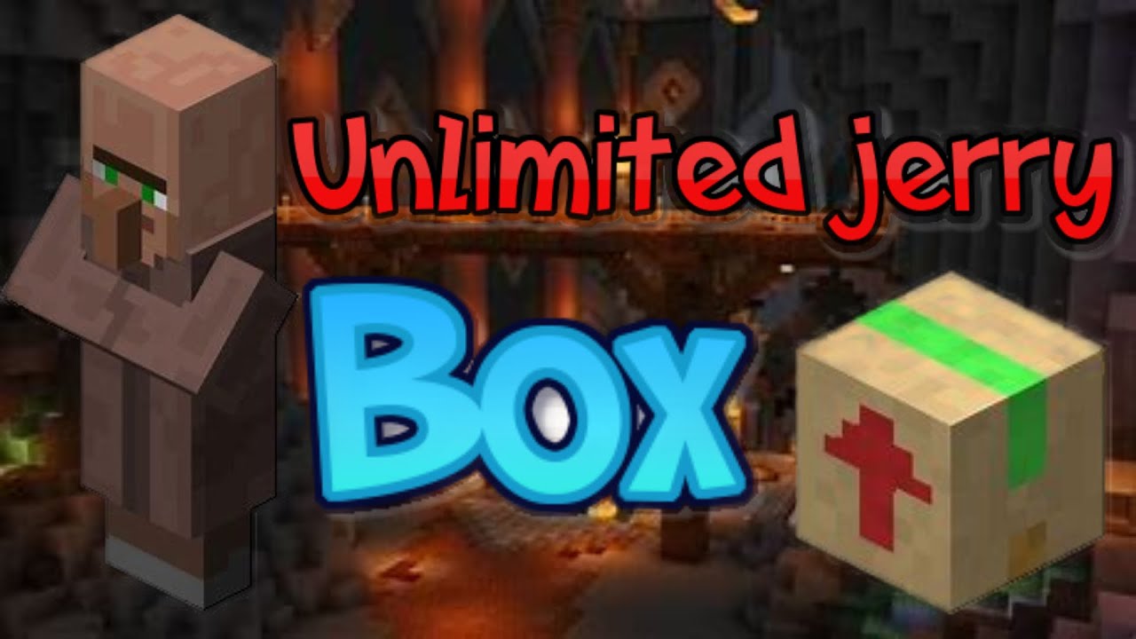Best trick for grinding jerry box in fakepixel skyblock. - YouTube