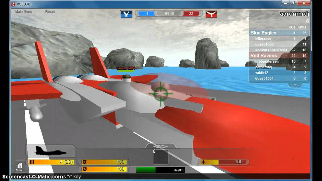 roblox jet wars - YouTube