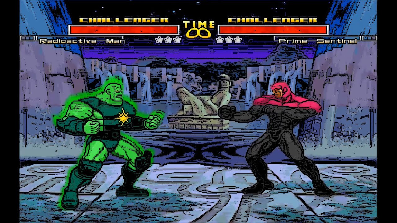 Mugen : Marvel : Radioactive Man Vs Prime Sentinel - YouTube