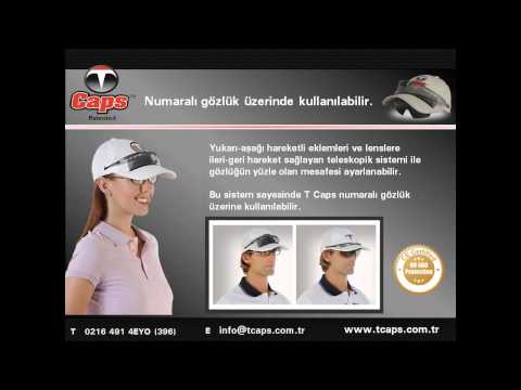 TCaps-T Caps-Numaralı-Gözlük-Üzerine-Güneş-Gözlüğü-Gözlüklü-Şapka
