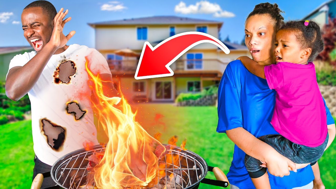 Dad Had An FREAK ACCIDENT On The GRILL | INSTANT REGRET! - YouTube