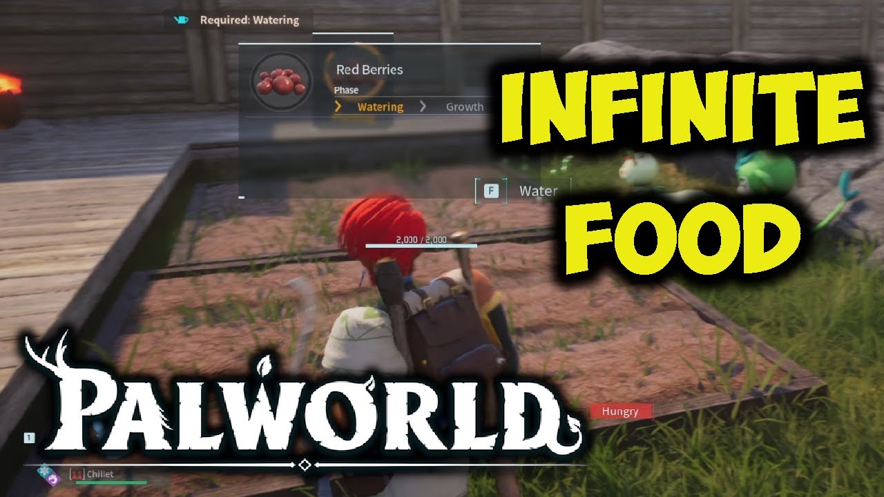 Palworld How To Use The BERRY PLANTATION - YouTube