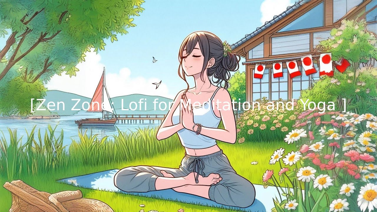 Zen Zone: Lofi for Meditation and Yoga - Music for study, work, lunch time🧘‍♀️🎶 #lofi # ...
