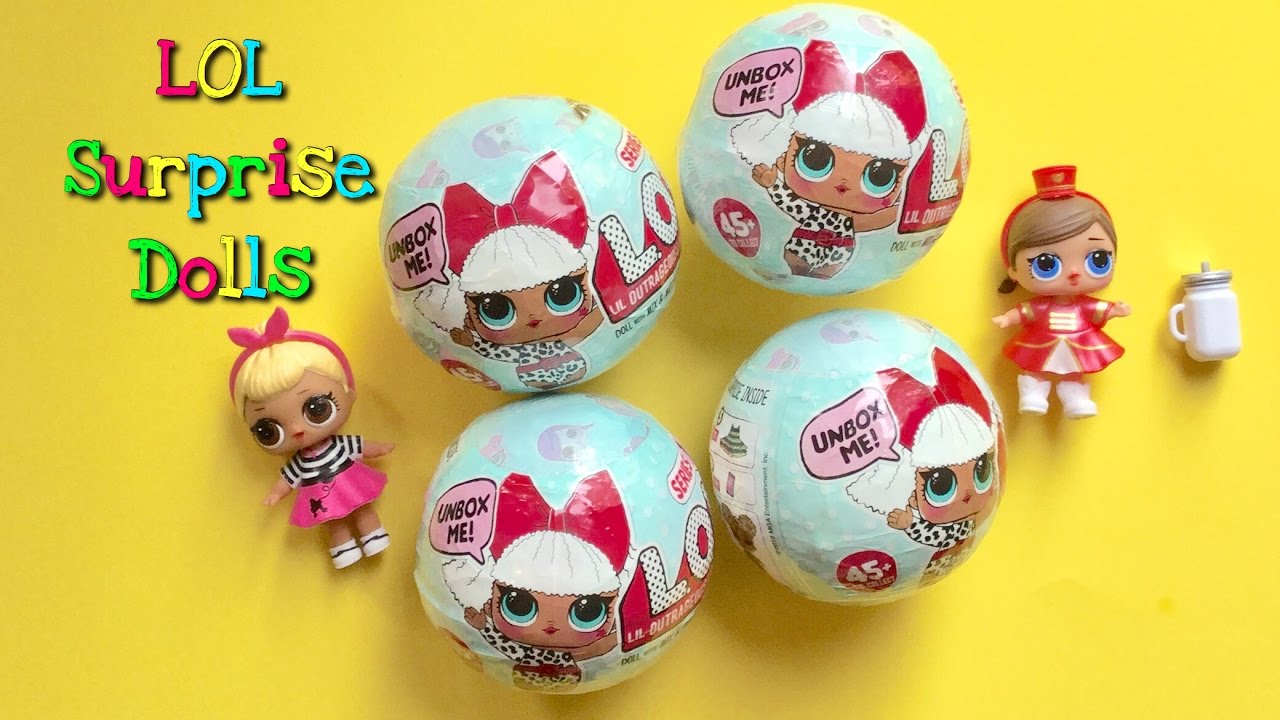 LOL surprise doll lil outrageous ultra rare babies toy Unboxing - YouTube
