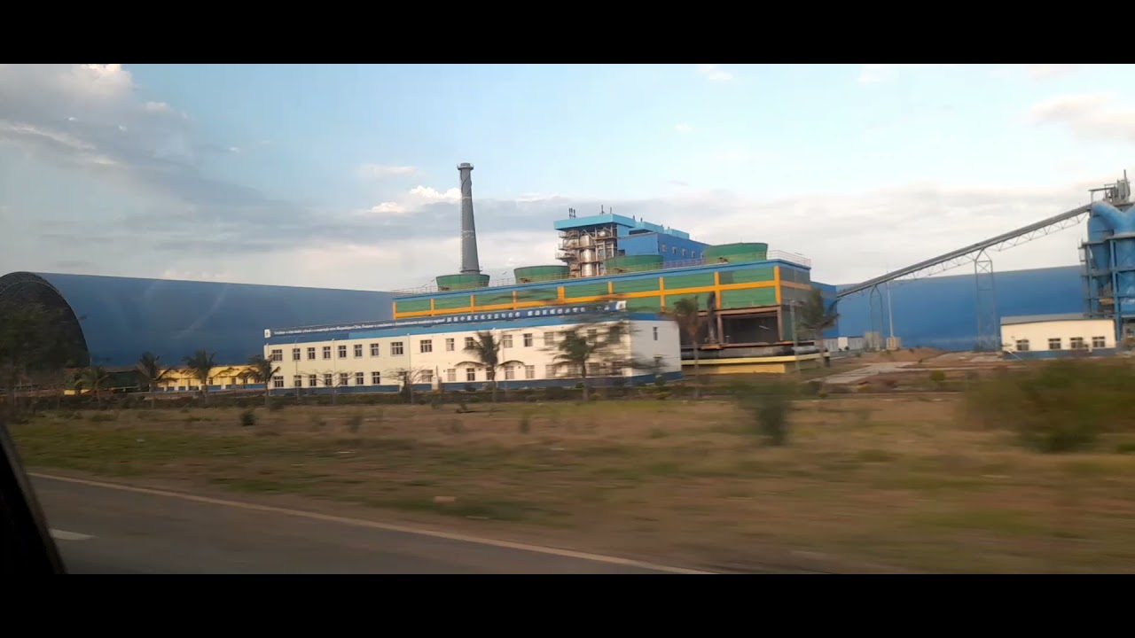 Fábrica de cimento dugongo, de passagem fiz o vídeo #moçambique - YouTube