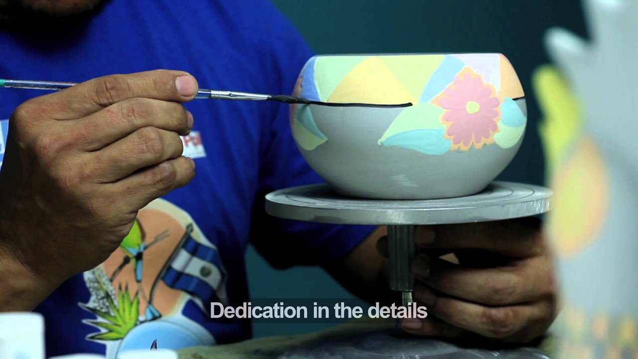 Cerámica Arte Maya Pipil El Salvador - YouTube