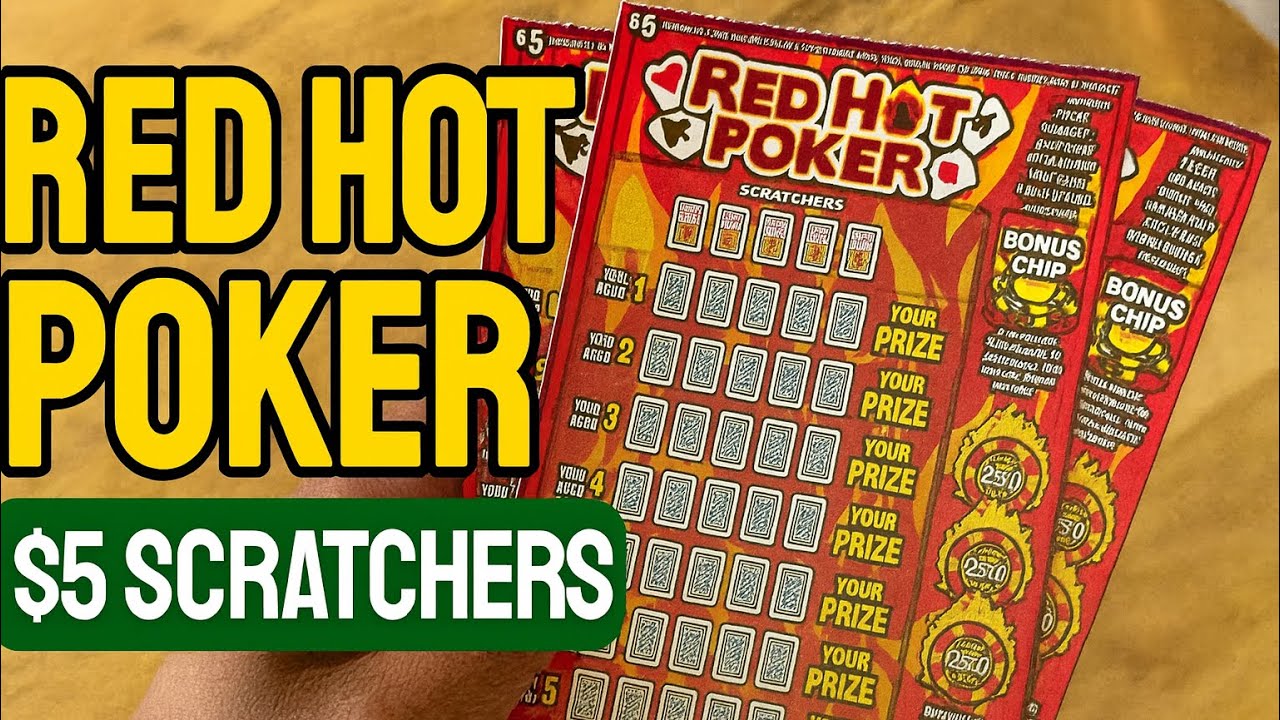 Red Hot Poker Scratchers! $5 Tickets, $75,000 Top Prize! 😱 - YouTube