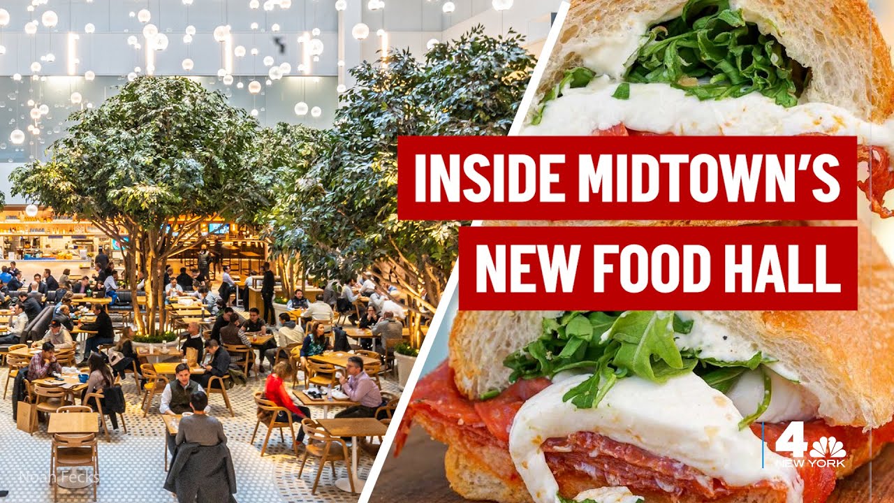 Inside Midtown's New Food Hall Boasting Vibrant Flavor and Design | NBC ...