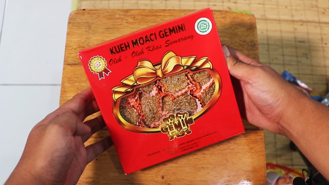 KUEH MOACI GEMINI, OLEH-OLEH KHAS SEMARANG - YouTube