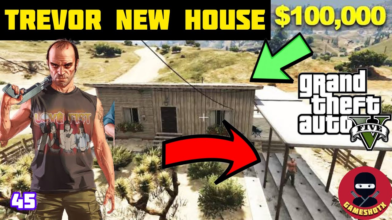 gta 5 trevor build new house - YouTube