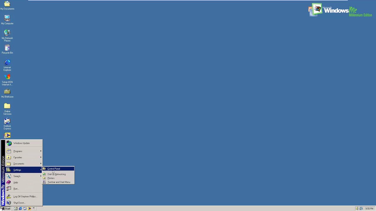 Windows ME (Millenium Edition) in VMware Workstation 12 0 (full 1080p ...