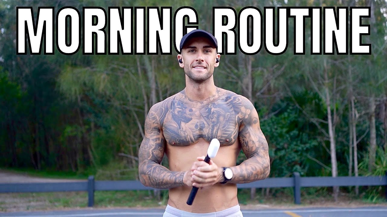 HYBRID ATHLETE MORNING ROUTINE | 10KM TRAIL RUN! - YouTube