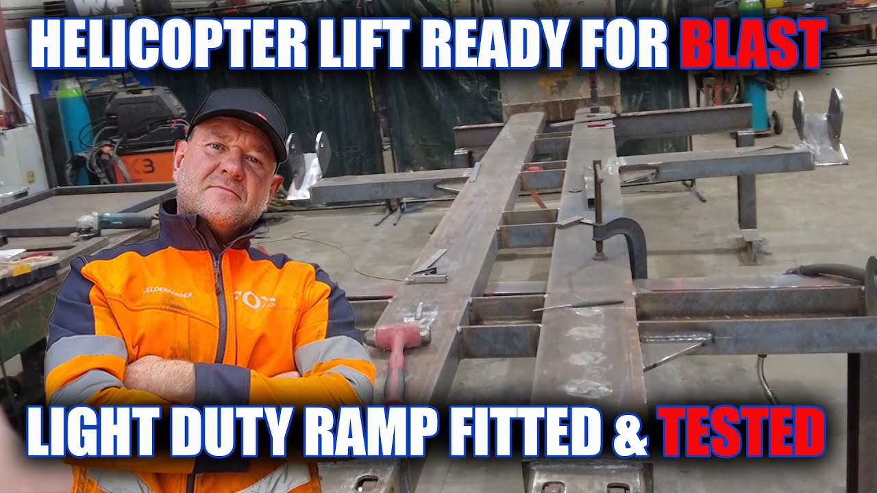 Van Build Underway, Chopper Lift Complete, Light Duty Ramp fitted! Ch ...