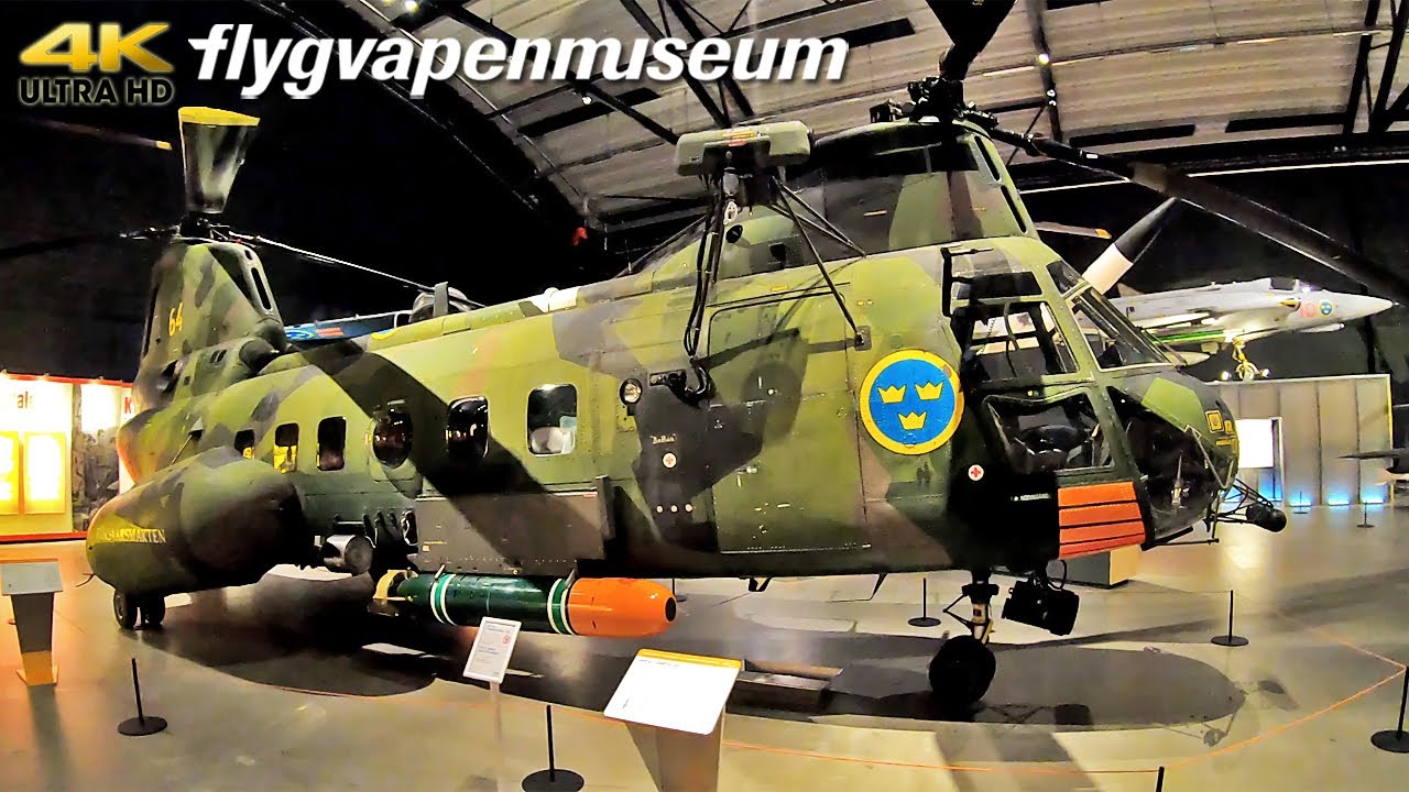Flygvapenmuseum Malmslätt 4K tour | Swedish Air Force Museum ...