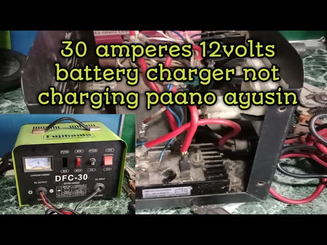 12 volt battery charger not charging store