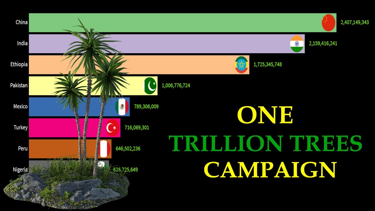 ONE TRILLION TREES CAMPAIGN - YouTube