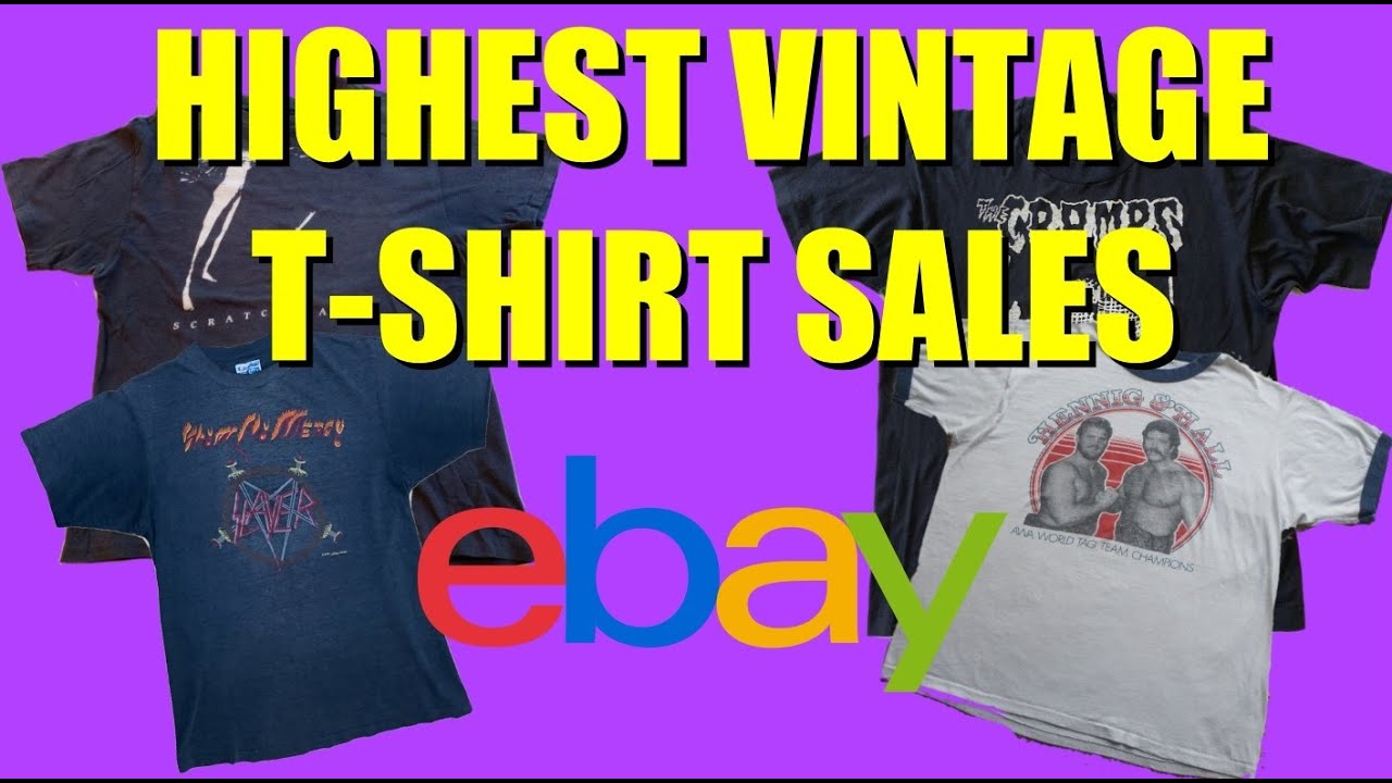 HEAT CHECK: Top Ten Highest Selling Vintage T-Shirts On eBay ep.36 ...