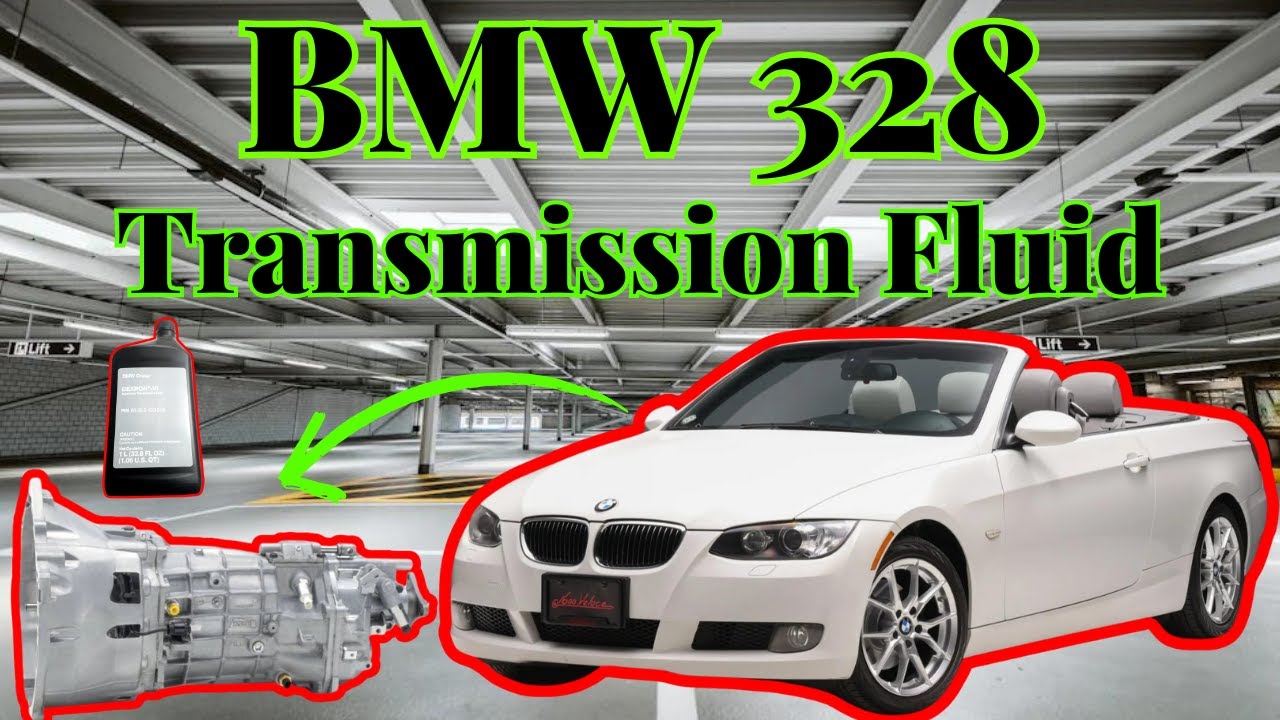 2006-2013 BMW E90 328-335 GM Transmission Fluid Replacement (quick flush) - YouTube