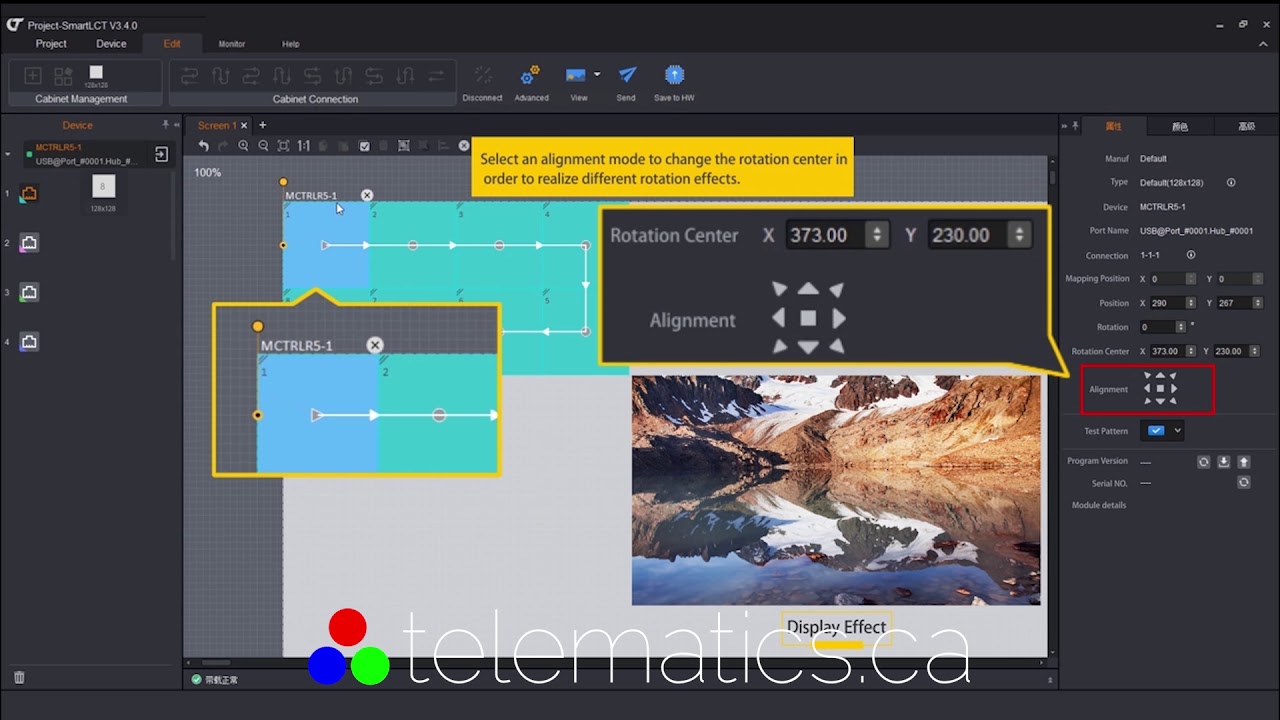 NovaStar · Smart LCT · R5 Rotation Cabinet - YouTube