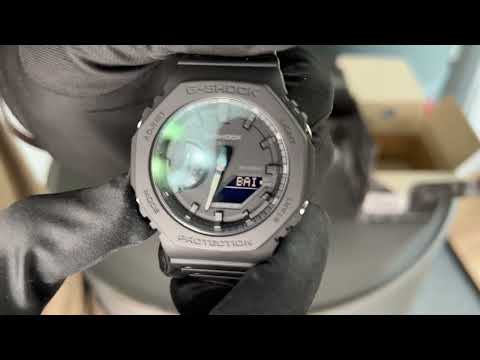 G-SHOCK GA-2100-1A1 unboxing və icmal