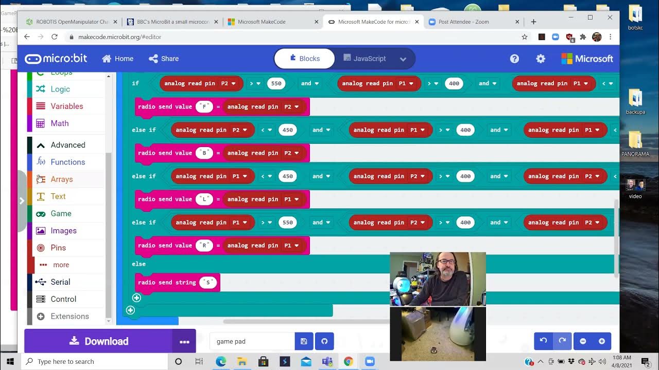 Remote control of the Maqueen Plus Robot using the MicroBit by BBC #bbc #microsoft #dfrobot ...