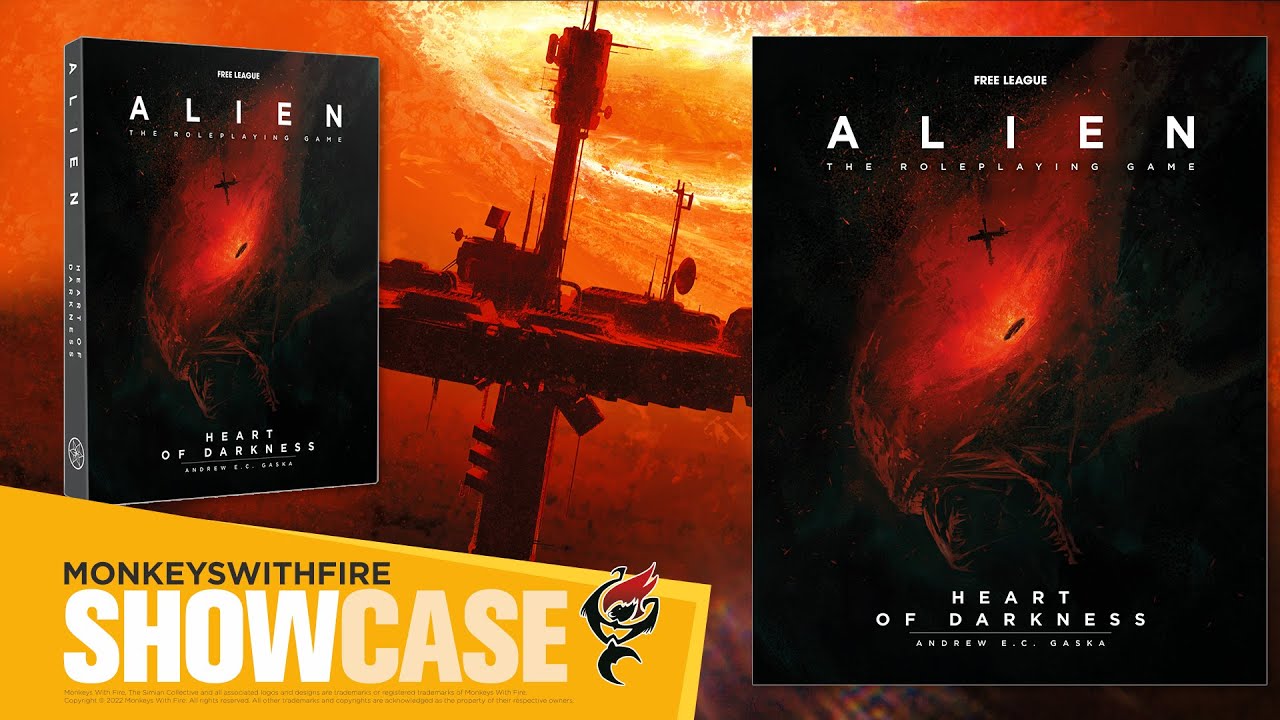 SHOWCASE | ALIEN - RPG: HEART OF DARKNESS - FREE LEAGUE PUBLISHING ...