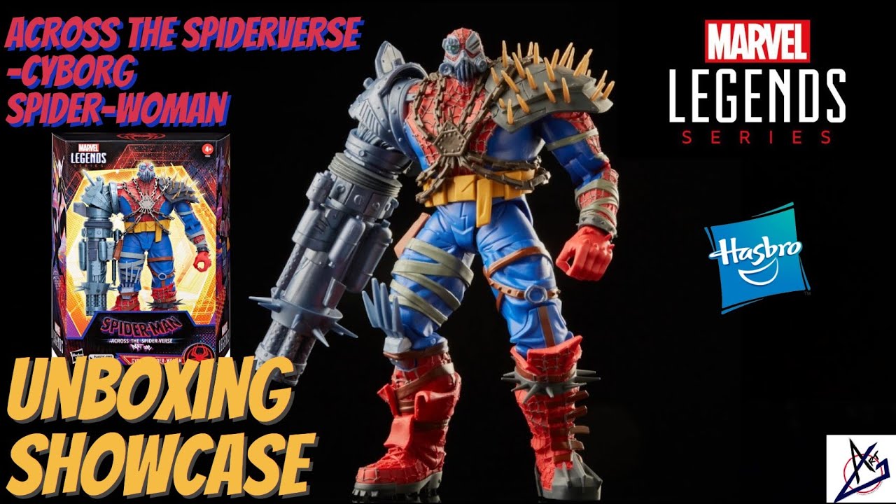 Marvel Legends Cyborg Spider-Woman - Unboxing Showcase Review - YouTube