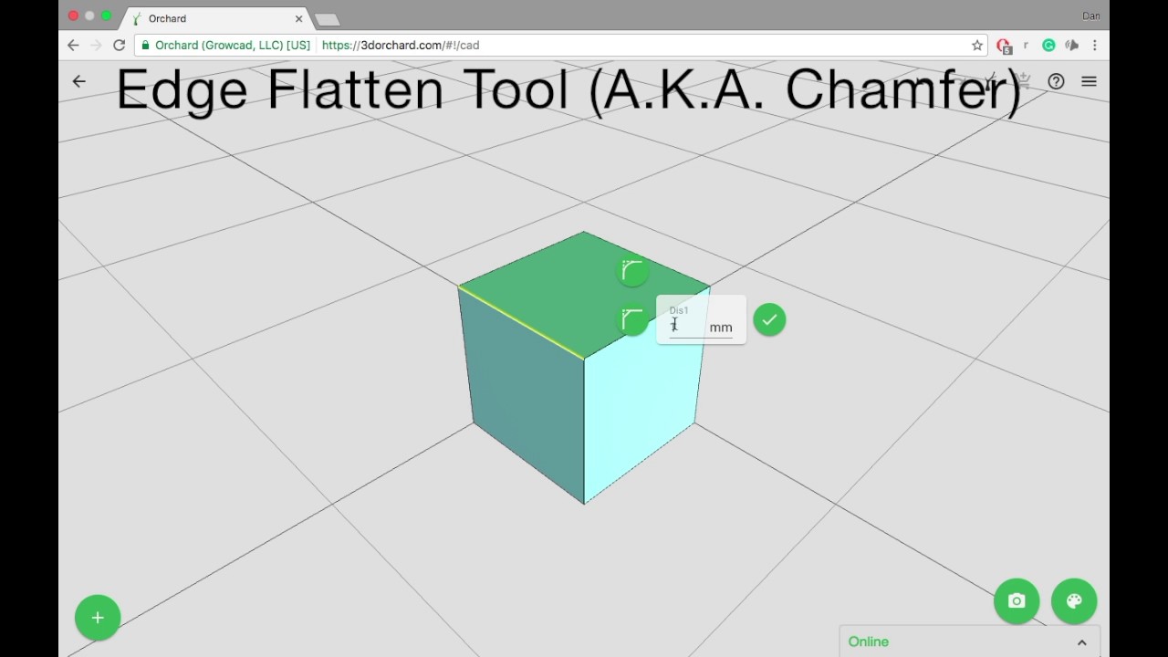 Edge Round and Edge Flatten Tools - YouTube