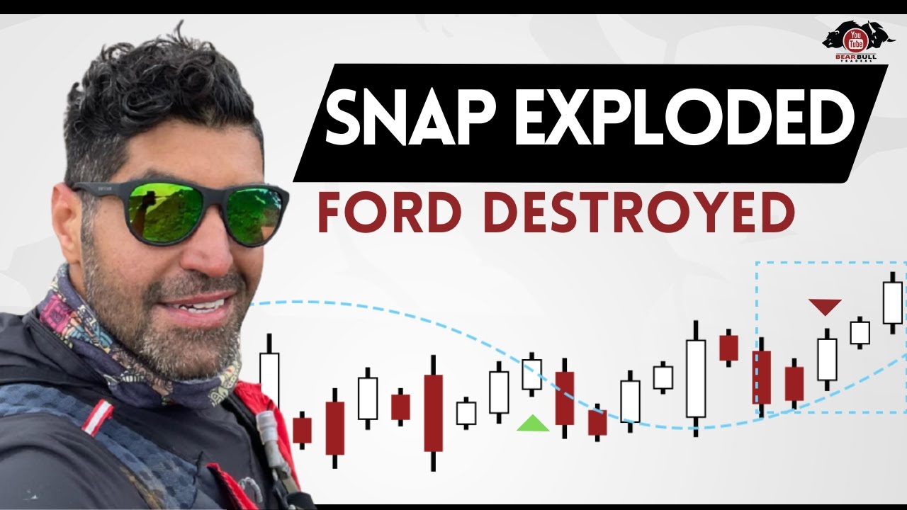 SNAP Exploded, Ford Got Destroyed | Day Trading Recap - YouTube