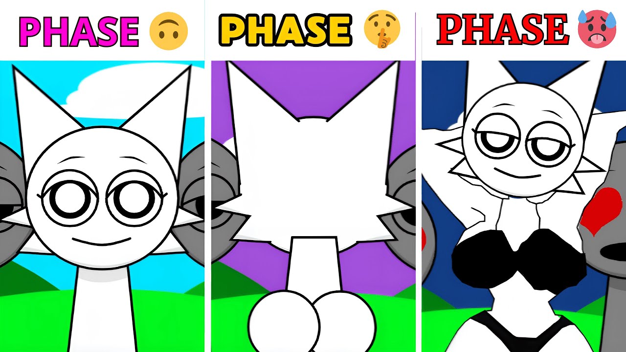 All Phases of VINERIA in New SUS Incredibox Sprunki : From Phase 1 to ...