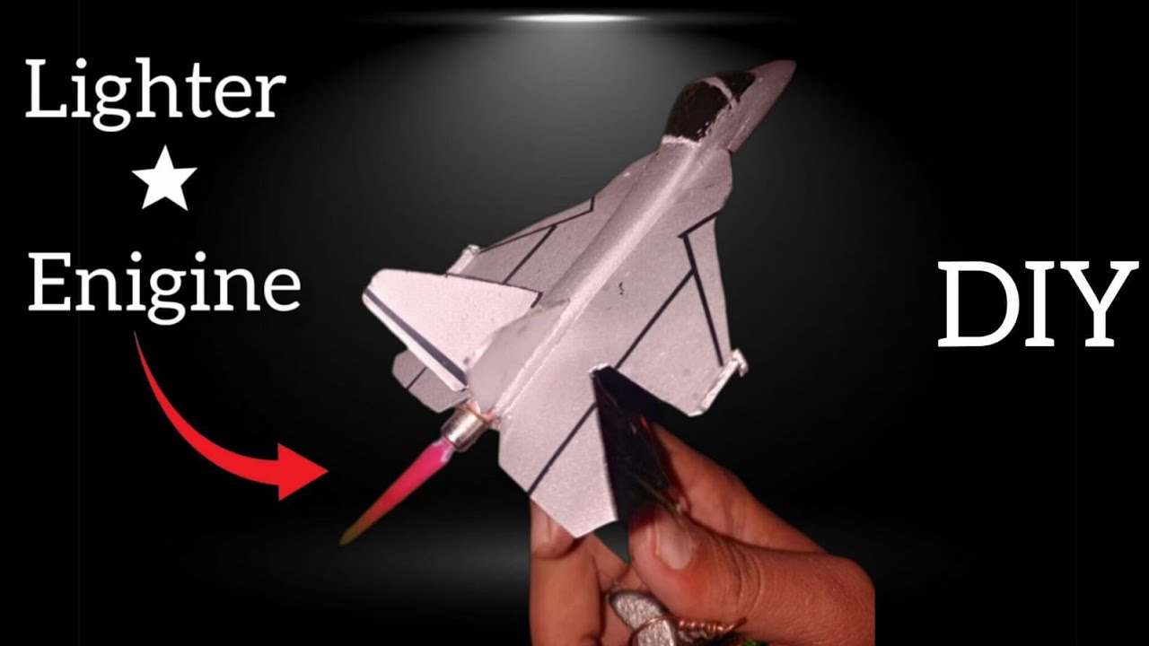Mini Fighter Jet With Real Jet Engine See How | Mini Fighter Jet Kaise ...