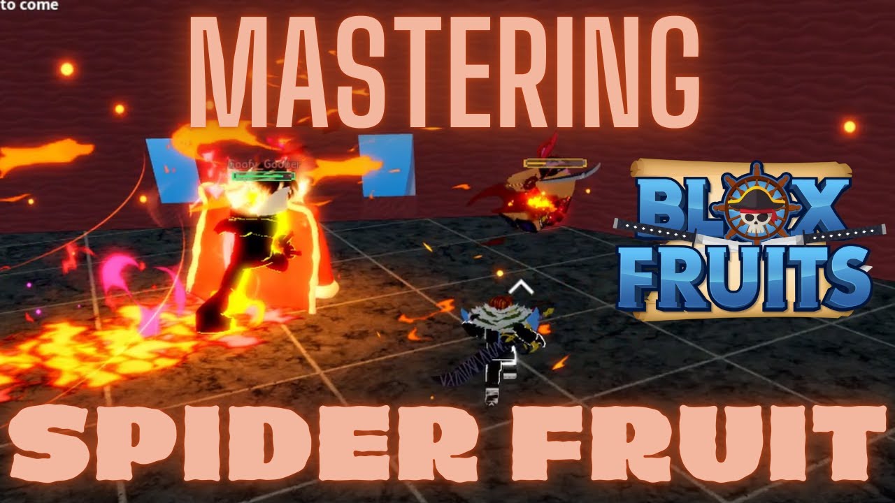 Mastering The SPIDER FRUIT (Blox Fruits in Roblox) - YouTube