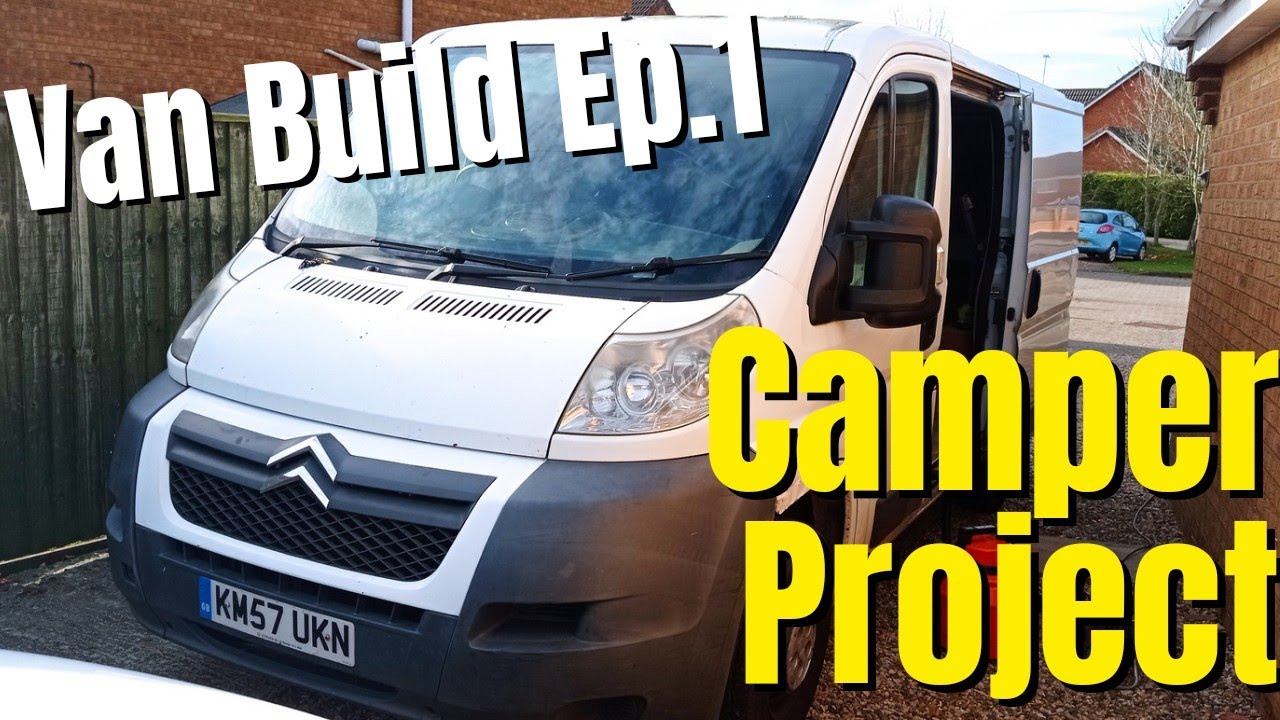 Citroen Relay Stealth Camper Van Conversion Build | Ep.1 - YouTube