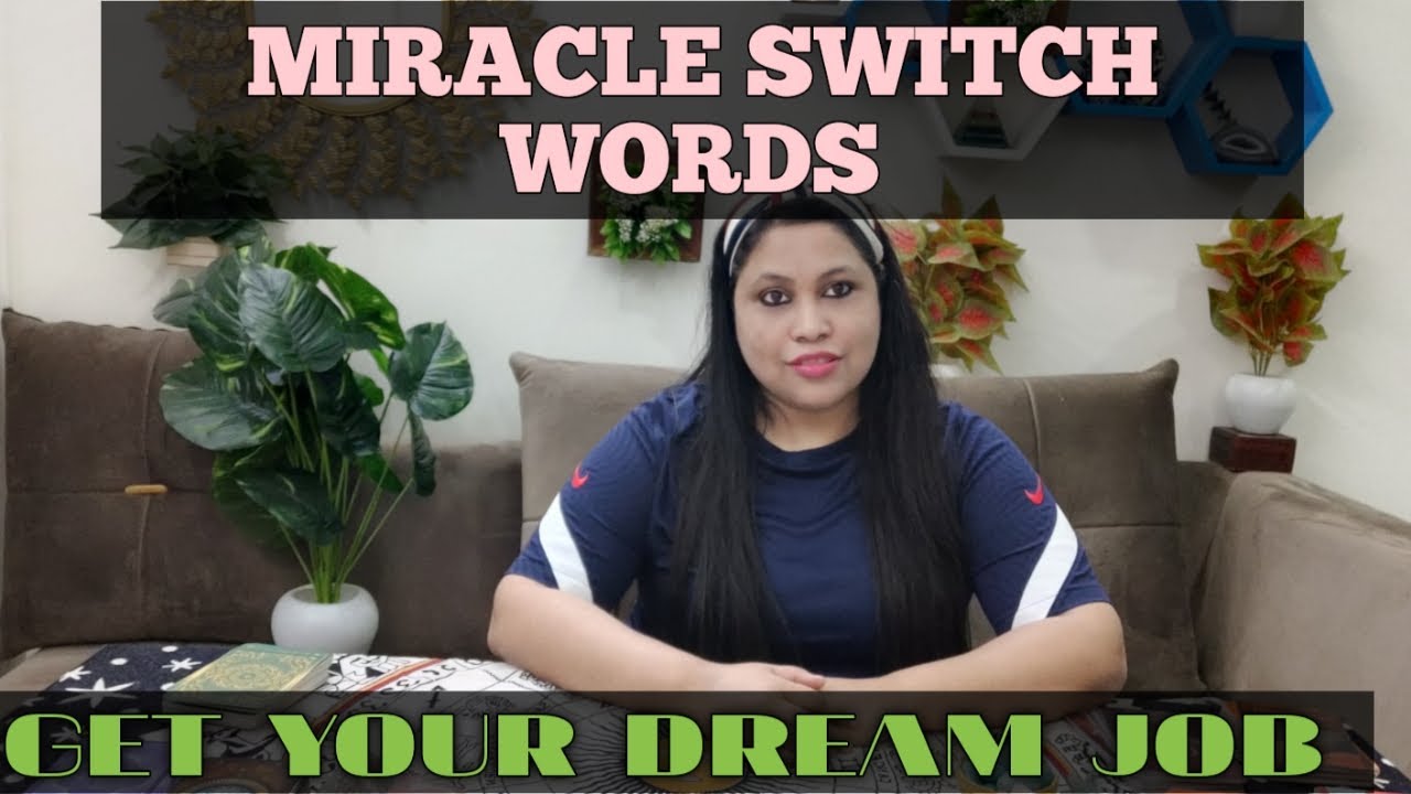 switch words for getting new job | careerhealing | NEWJOB| new ...