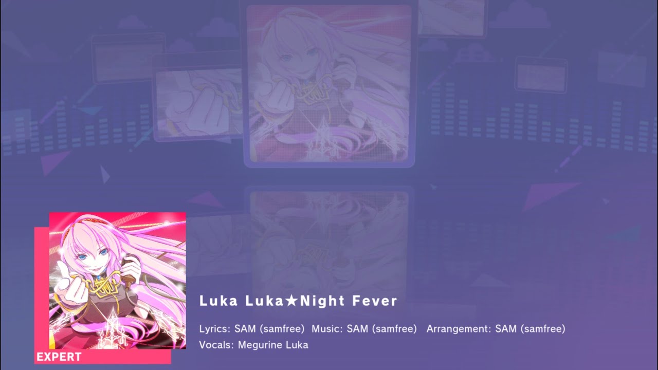 【Project Sekai Colorful Stage】Luka Luka ★ Night Fever [EXPERT Lv.25] | Full Combo | - YouTube
