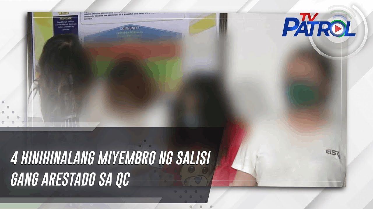 4 hinihinalang miyembro ng Salisi Gang arestado sa QC | TV Patrol - YouTube