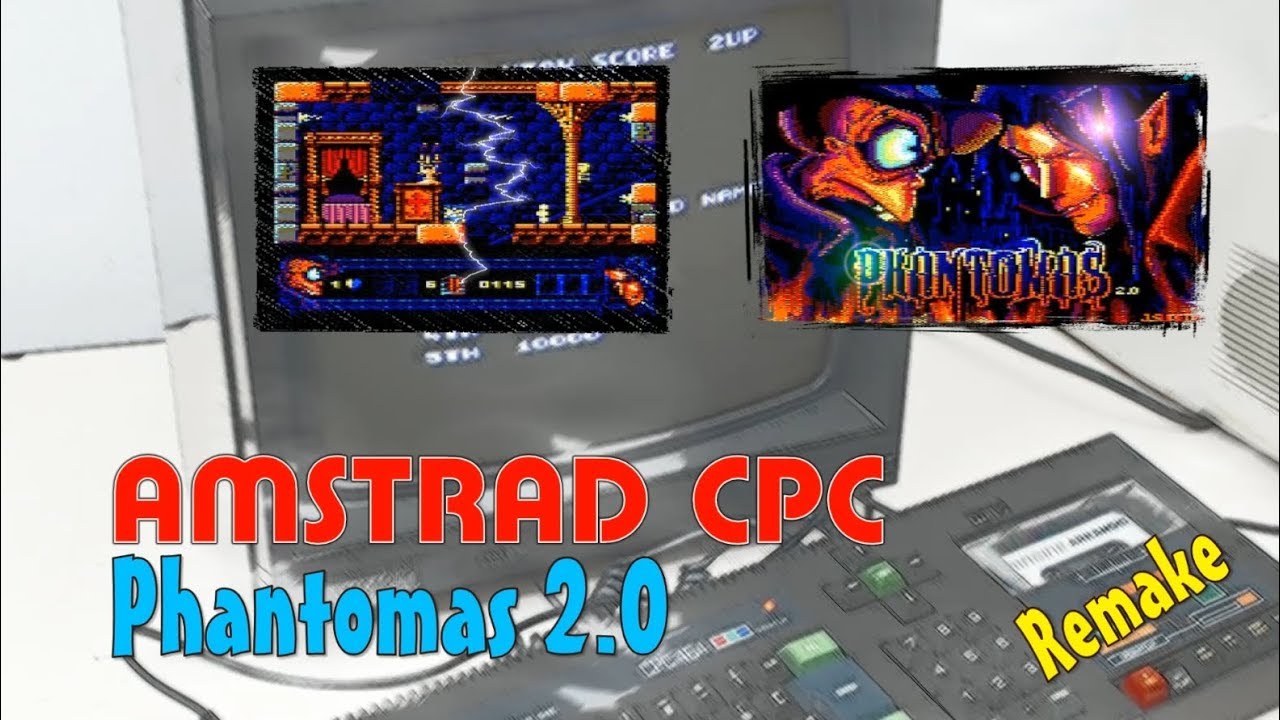 Amstrad CPC -=Phantomas 2.0=- - YouTube